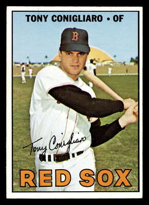 1967 Topps #280 Tony Conigliaro Near Mint Red Sox | eBay