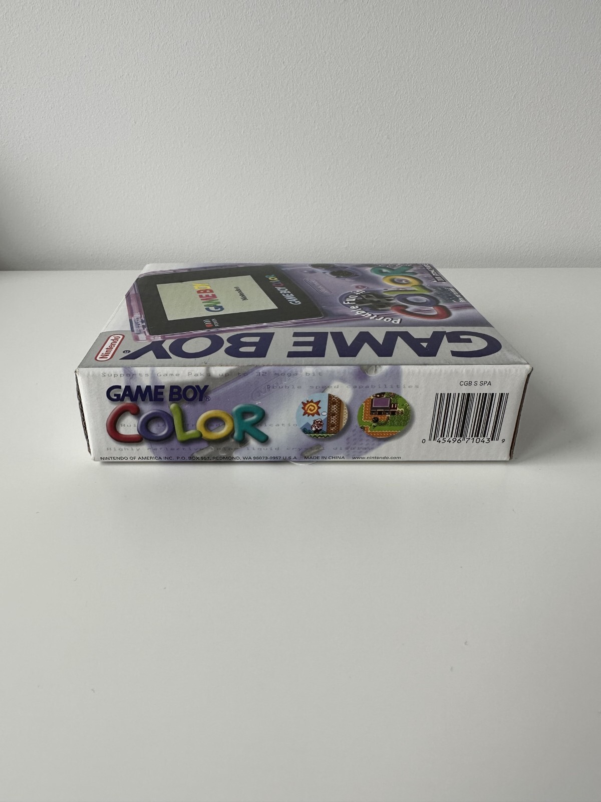 NINTENDO GAMEBOY COLOR ATOMIC PURPLE - BRAND NEW SEALED NEVER PLAYED ...