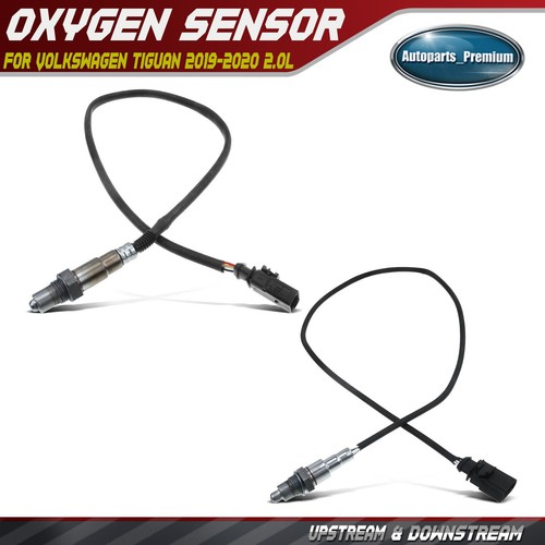 2x Upstream & Downstream O2 Oxygen Sensor for Volkswagen Tiguan 2019 ...