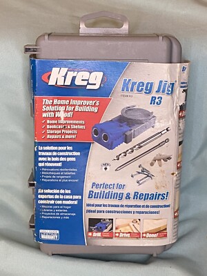 Kreg Jig R3 Pocket Hole Jig System (Jig System) NIB 758710427289 | eBay