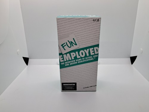 Funemployed Party Game of Actual Jobs & Unreal Qualifications Urban ...