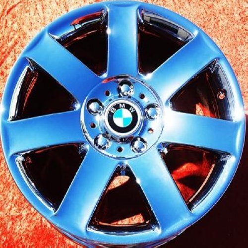 SET OF 4 CHROME 17" BMW 320I 323I 325I 328I 330I FACTORY OEM WHEELS ...