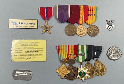 Vietnam War US Navy “River Rat” Medal Group | eBay