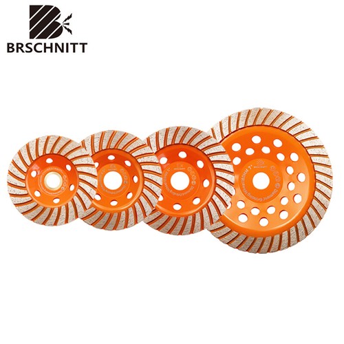 Diamond Cup Grinding Wheel 4/4.5/5/7'' Sanding Disc for Granite Marble ...