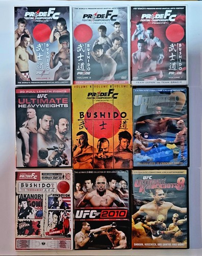 MMA Pride FC UFC - 8 Dvd Lot | eBay