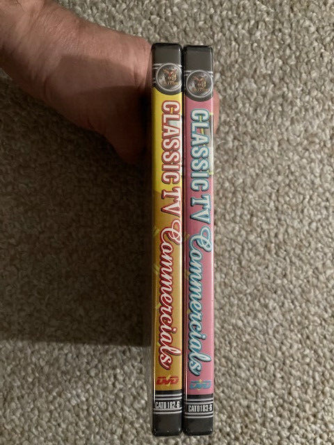 CLASSIC TV COMMERCIALS 2003 SET OF 2 DVDs TOYS/CLASSIC FAVORITES BRAND ...