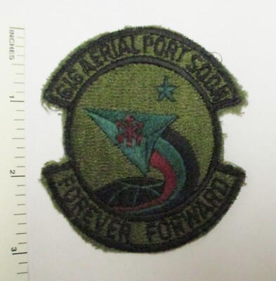 US AIR FORCE 616th AERIAL PORT SQUADRON PATCH FOREVER FORWARD Subdued ...