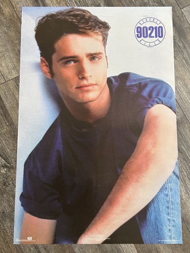 Beverly Hills 90210 Vintage Poster Hot Guy JASON PRIESTLY Brandon Walsh ...