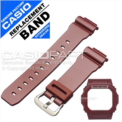 CASIO G-SHOCK GW-M5610EW-4 GW-M5610 Burgundy Red Maroon Watch Strap ...