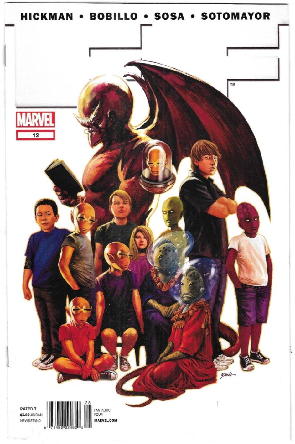 FF Comic 12 Cover A Steve Epting First Print 2012 Jonathan Hickman Juan ...