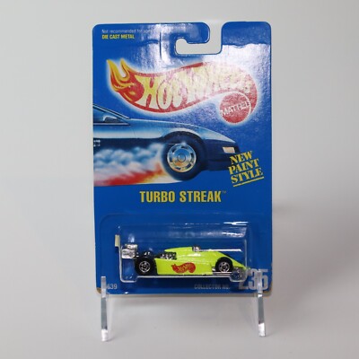 **RARE** 1982 Hot Wheels Day Glo Yellow Turbo Streak Indy Car #235 (MIB) | eBay