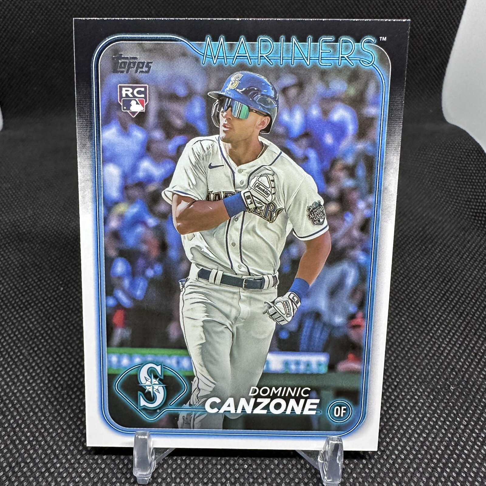 2024 Topps Series 1 Dominic Canzone Rookie #195 Seattle Mariners RC ...