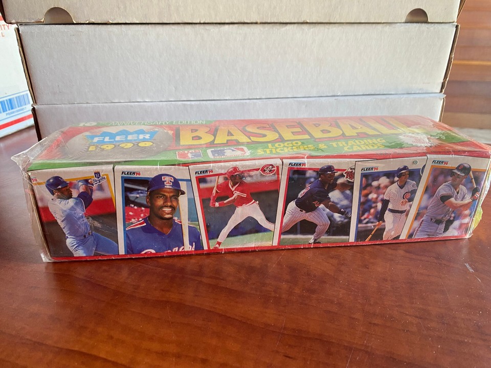 Fleer Factory Sealed Official 1990 Baseball Complete Set 660 Cards + 45 ...