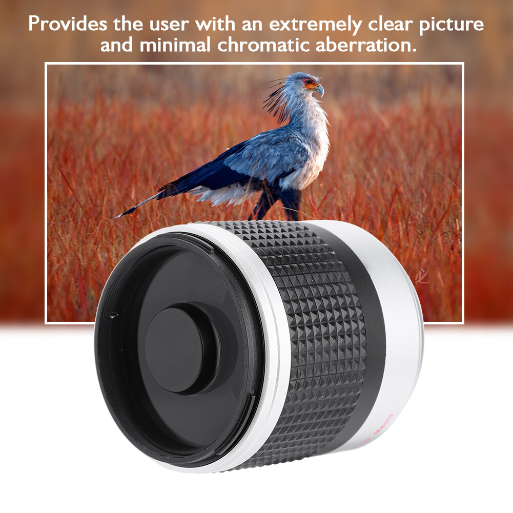 300mm F6.3 APS-C Telephoto Lenses Mirror Lens For M4/3 Camera Mount ...