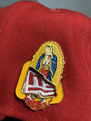 Virgen de Guadalupe / Virgin Mary Religious Metal Enamel Pin for Hats ...