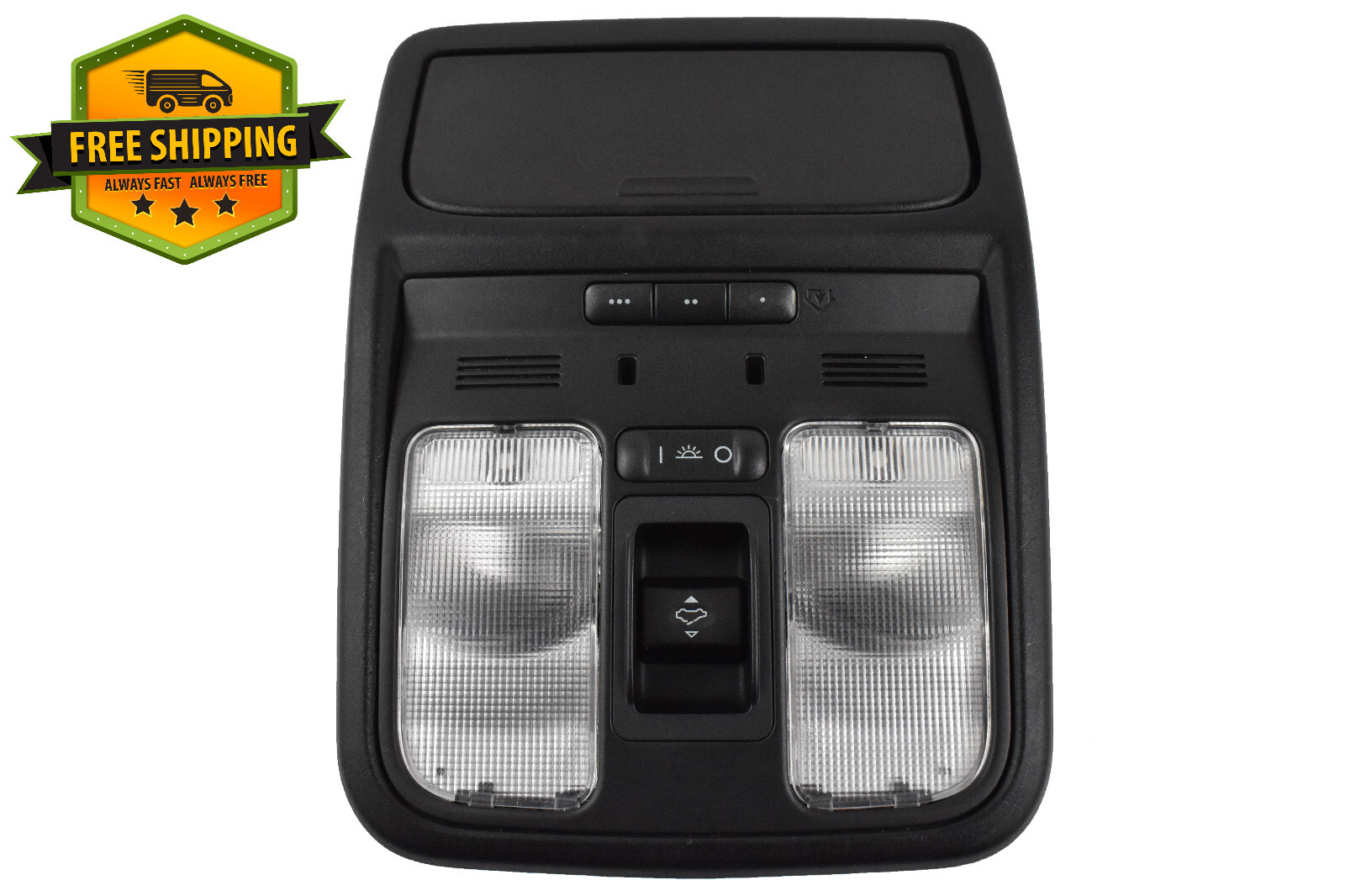 2007-2009 Acura MDX Overhead Console Black Dome Light Lamp Sunroof ...