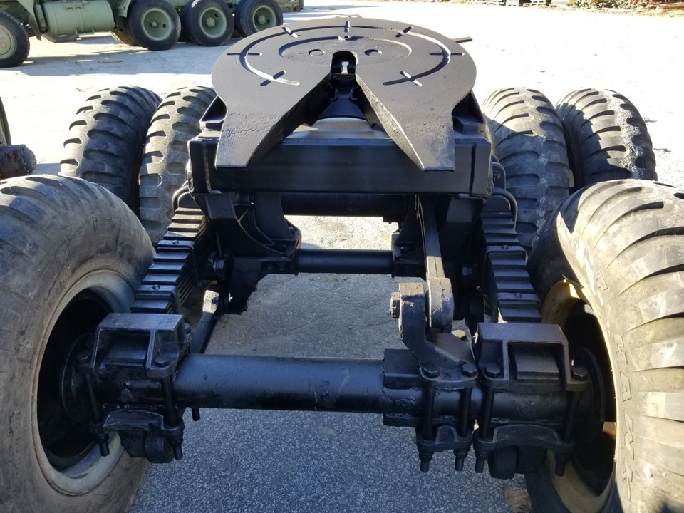 FIFTH WHEEL DOLLY CONVERTER TANDEM AXLE WITH CONVERTER DOLLY 8 WHEELS W ...