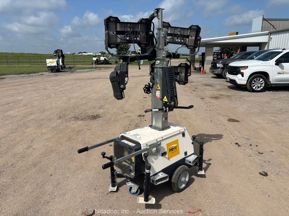 2018 Generac PLT240 LINKTower 16' Portable LED Electric Light Tower ...