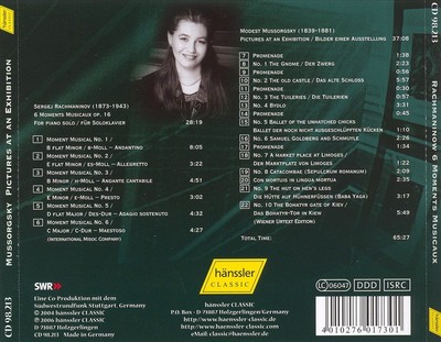 LILYA ZILBERSTEIN PICTURES AT AN EXHIBITION NEW CD 4010276017301| eBay