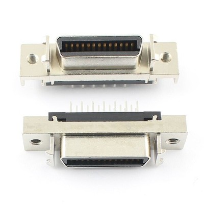 1Pcs SCSI Female 26 Pin MDR CN Type Straight 180 Degree DIP Connector ...