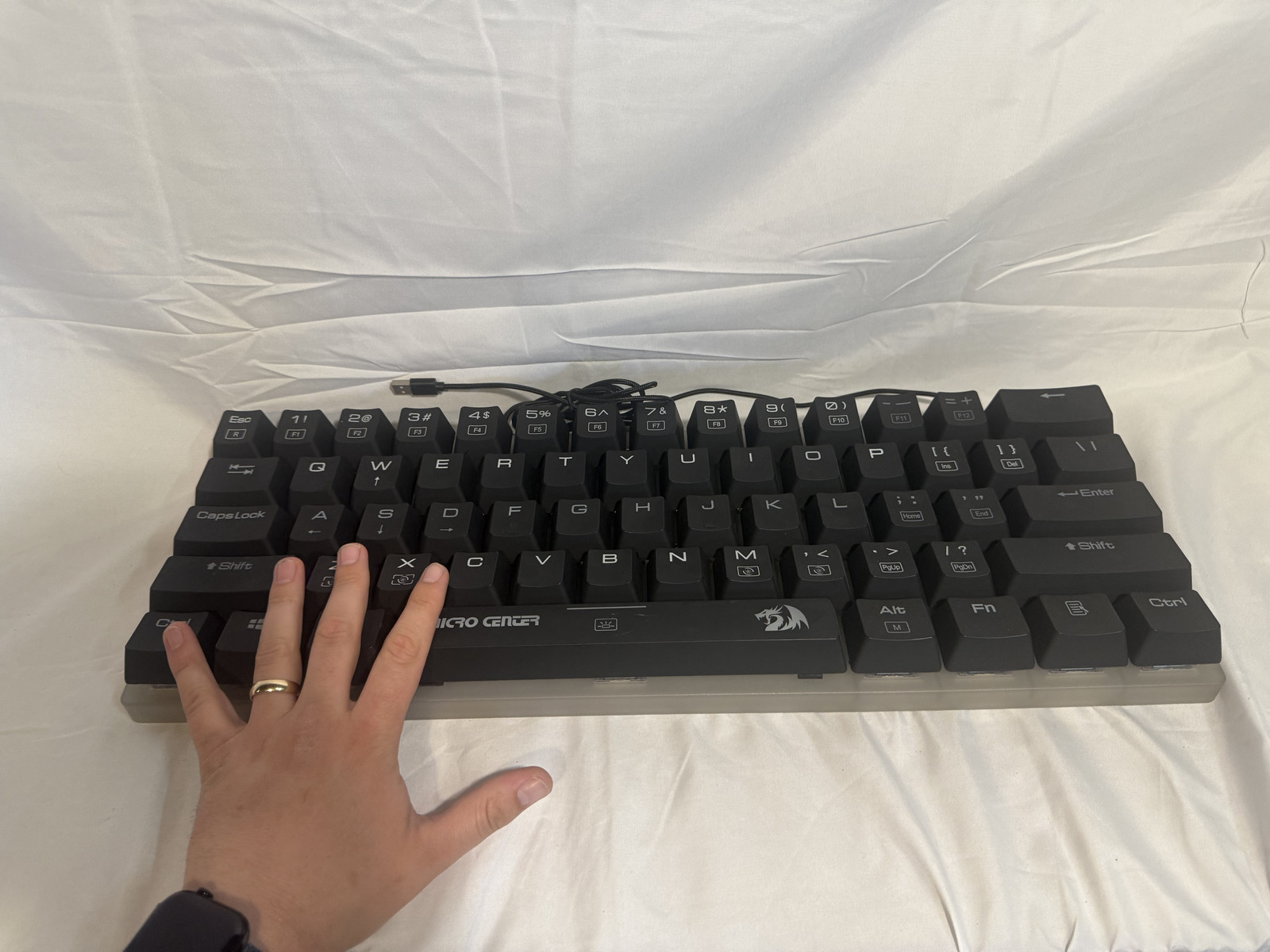 Redragon K605 Alien Giant Mechanical Gaming Keyboard Super Big 61 Keys ...