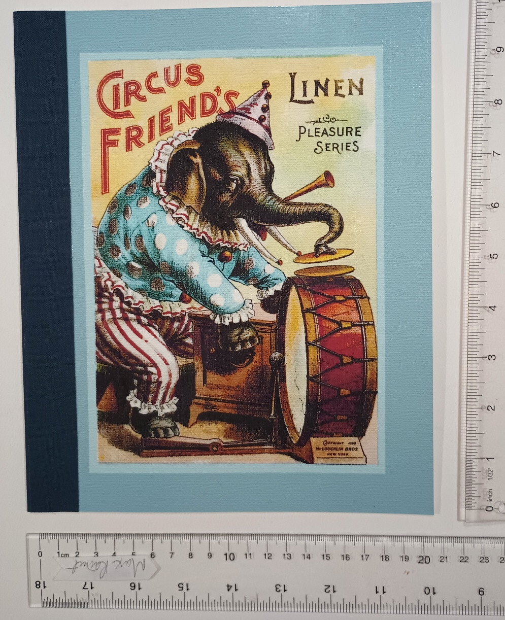 Circus Friends 1898 McLoughlin Bros RHYMES Animals Clowns Horses ...