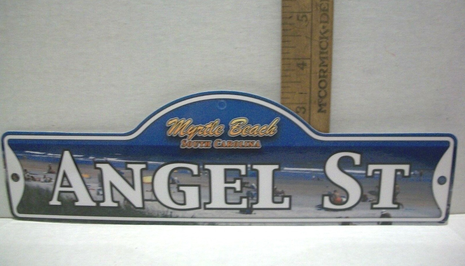 DOOR WALL SCANDICAL MYRTLE BEACH SOUTH CAROLINA NAME ROAD SIGN ANGEL ST ...