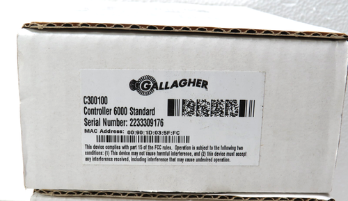 Gallagher Controller 6000 C300100 [CTH] | eBay