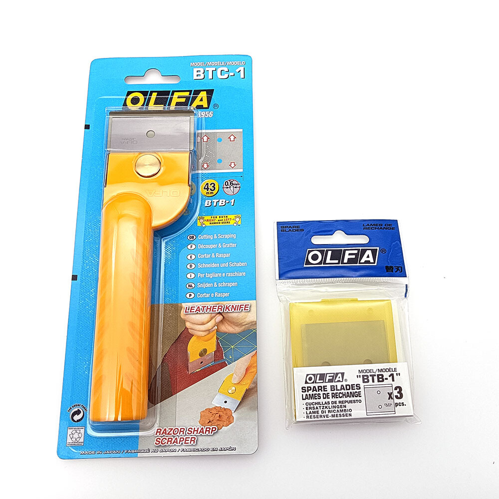 Japan Olfa BTC-1 Leathercraft Cutter Leather workshop Diy tool | eBay