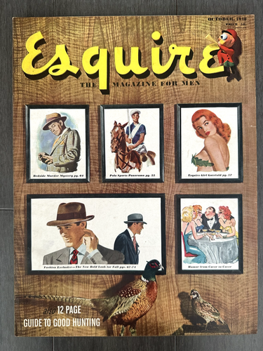 Esquire - The Magazine For Men - October 1948 | eBay
