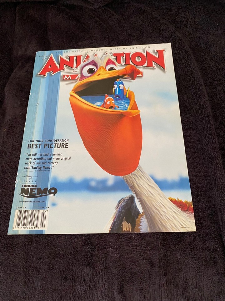 BROTHER BEAR Oscar ad Joaquin Phoenix as Kenai & FINDING NEMO in ...
