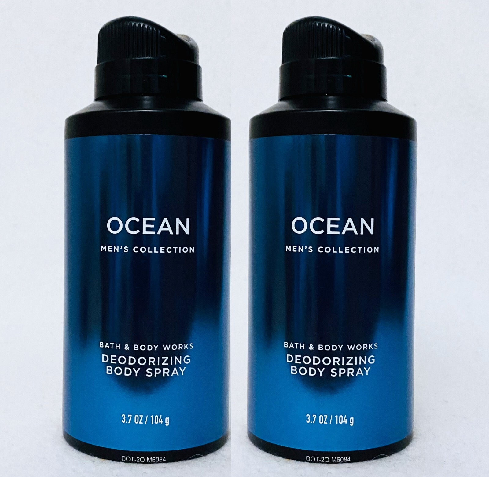 2 Bath & Body Works OCEAN FOR MEN Deodorizing Body Spray Mist Perfume 3 ...