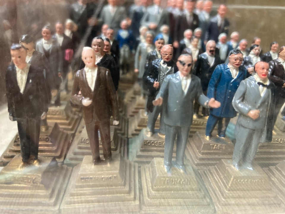 Vintage 1960's Marx Presidents Painted Figures Lot of 35 plus J J Hong ...