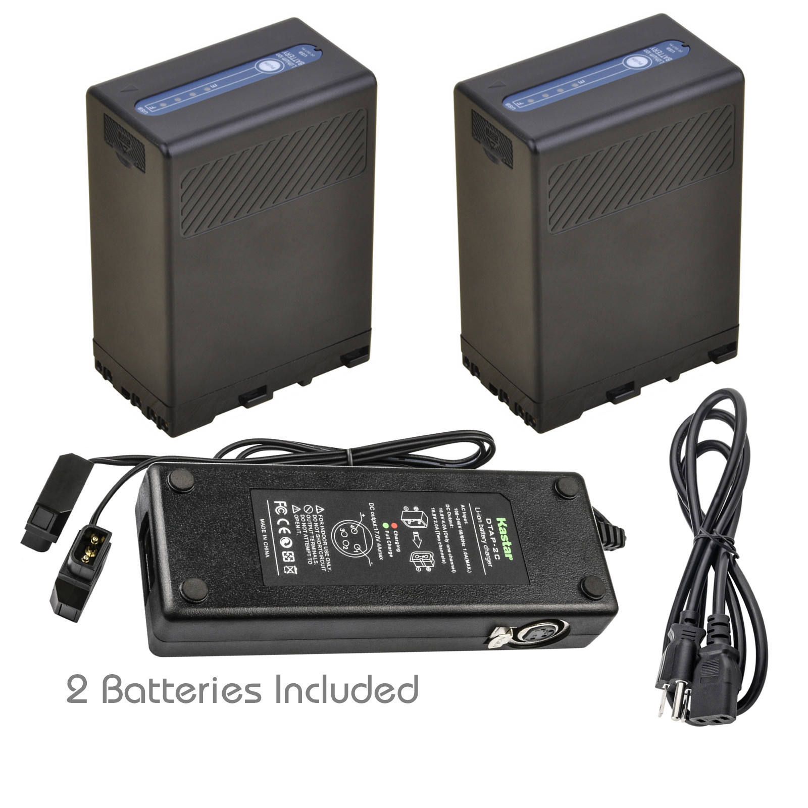 Kastar Battery Dual DTap Fast Charger for OEM Sony BC-U1 U2 BP-U90 BP ...