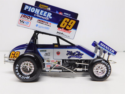 Brent Kaeding 1:24 Pioneer Concrete sprint car | eBay