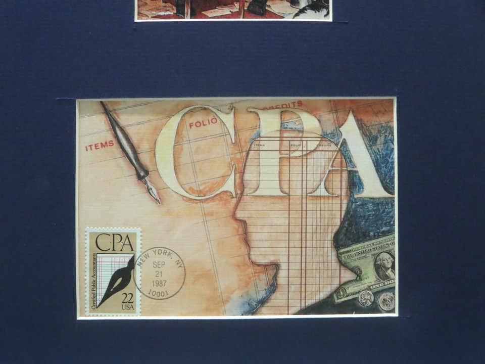 Rockwell's Certified Public Accountant & the First Day Cover of the CPA ...