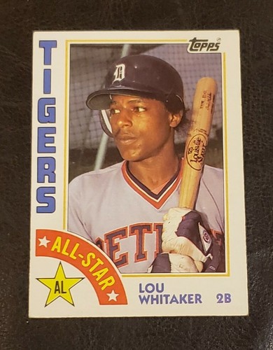 1984 Topps - Lou Whitaker - Card 398 - Detroit Tigers | eBay