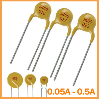 PTC Resettable Fuse Automatic Recovery Polyfuse Polyswitch Multifuse ...