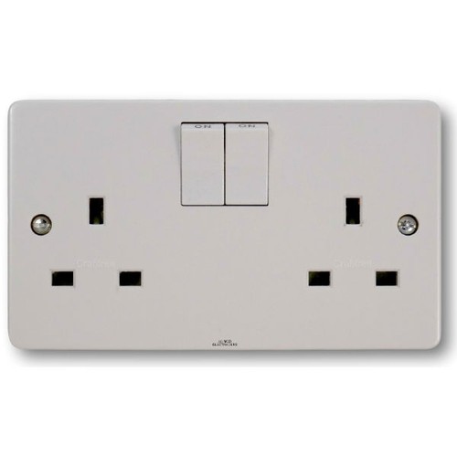 Crabtree Capital Range White Socket, Switch, Spur, Pendant, Cooker ...
