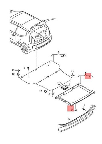 Genuine AUDI VW SKODA A4 Avant S4 quattro A4L grommet 1T0805673A | eBay