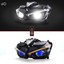 1X Full LED Headlight Assembly for Yamaha YZF R3 15-18 Sportbike Front ...