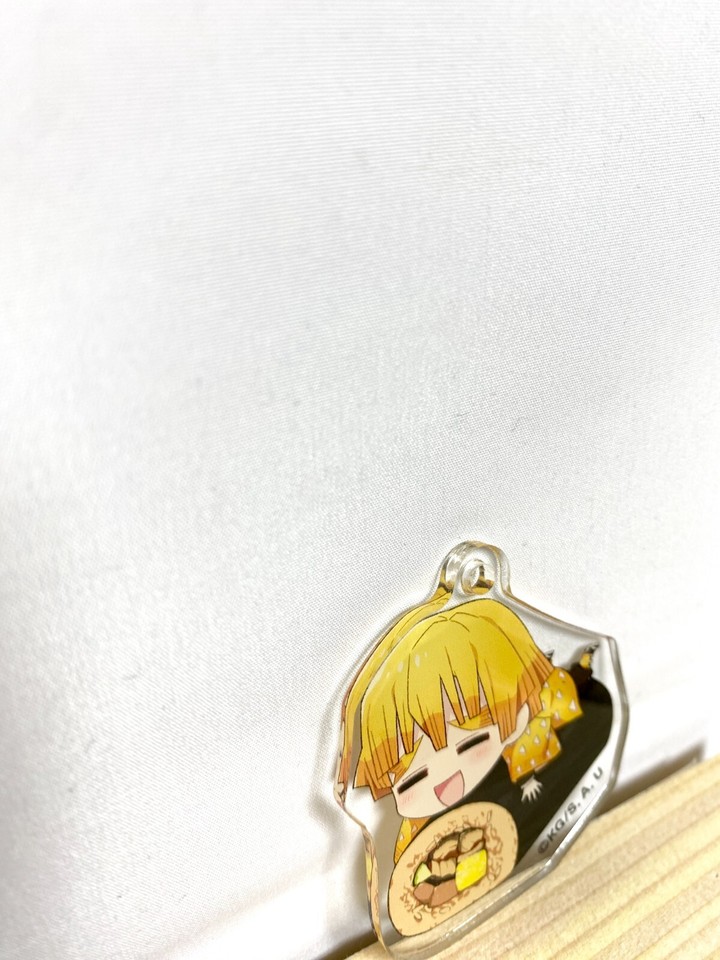 Zenitsu Agatsuma Demon Slayer Kimetsu no Yaiba Acrylic Keychain Bandai ...