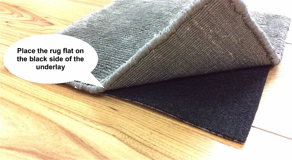 RUG TO CARPET GRIPPER Anti-Creep Underlay 60x110cm for RUG RUNNER ALL ...