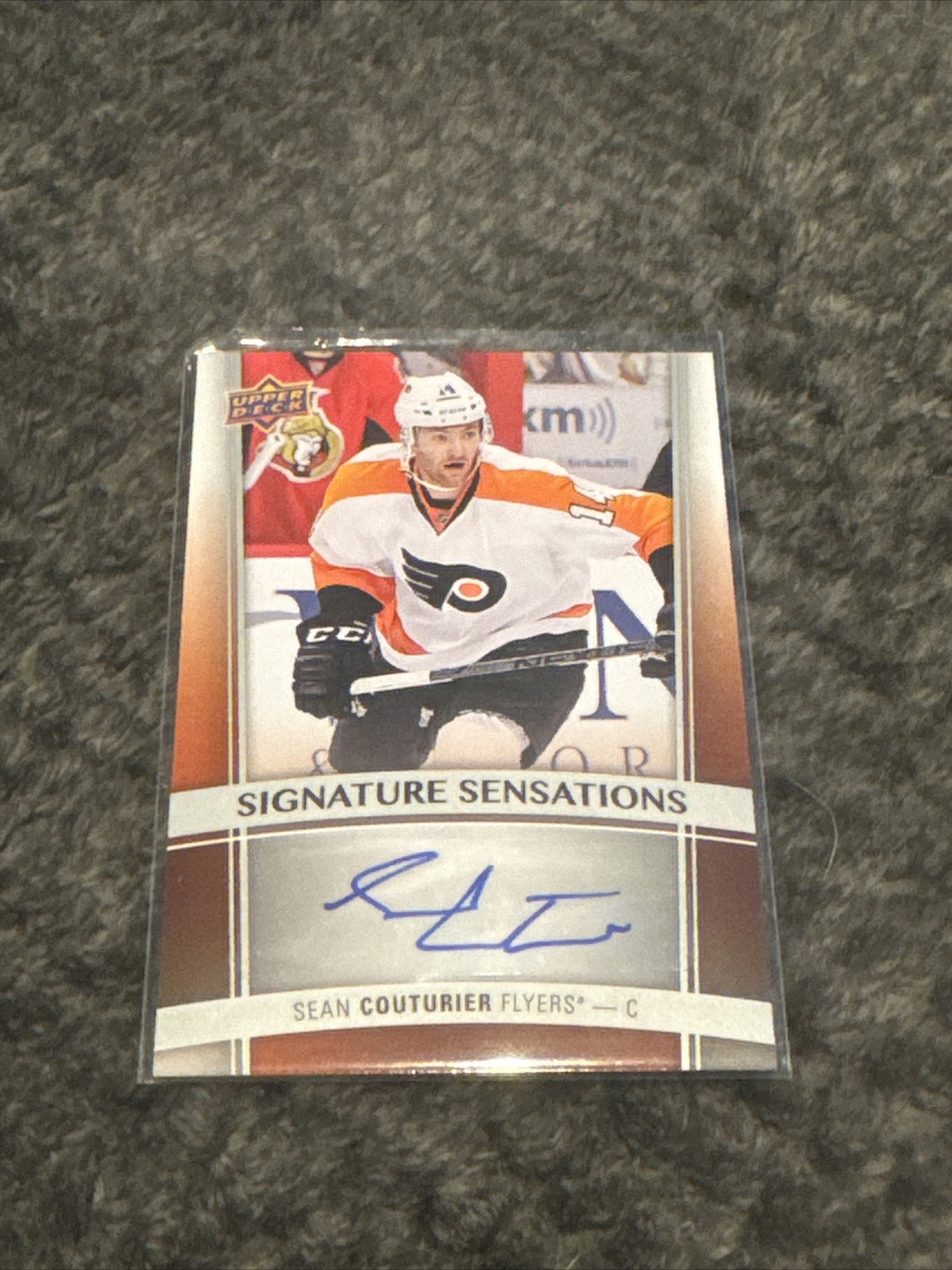 2015/16 Upperdeck Sean Couturier Signature Sensations Auto #SS-SC | eBay