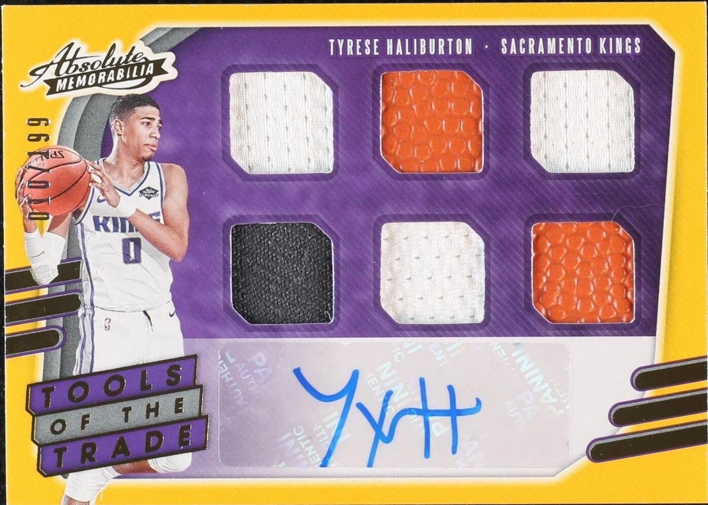 2020-21 Panini Absolute Memorabilia - Tools of the Trade Six Swatch ...