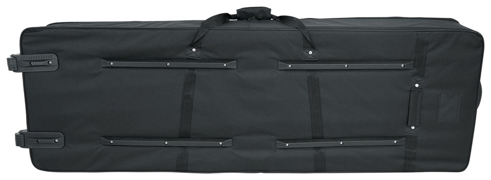 Rockville ROLLING BAG 88 Key Keyboard Case w/ Wheels+Trolley Handle ...