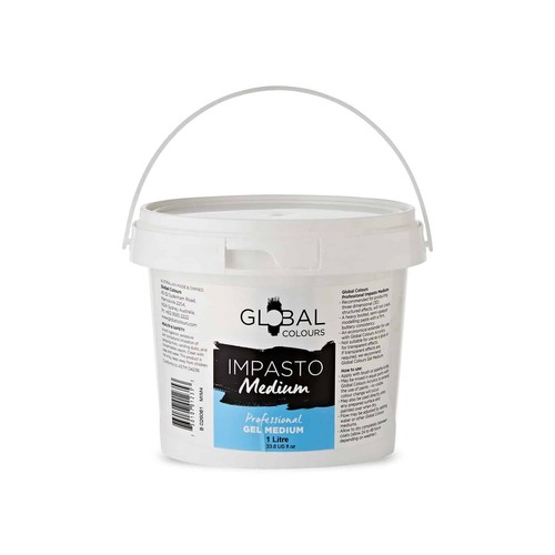 IMPASTO MEDIUM - Global Colours Professional Artist Gel Medium | eBay