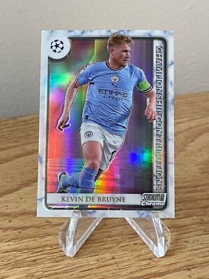 Kevin De Bruyne CHAMPIONSHIP CONTRIBUTIONS 2022-23 Stadium Club Chrome ...
