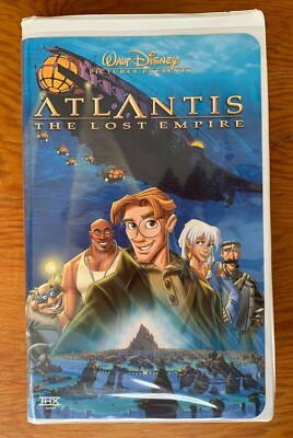 Walt Disney Atlantis The Lost Empire VHS tape 786936163759| eBay