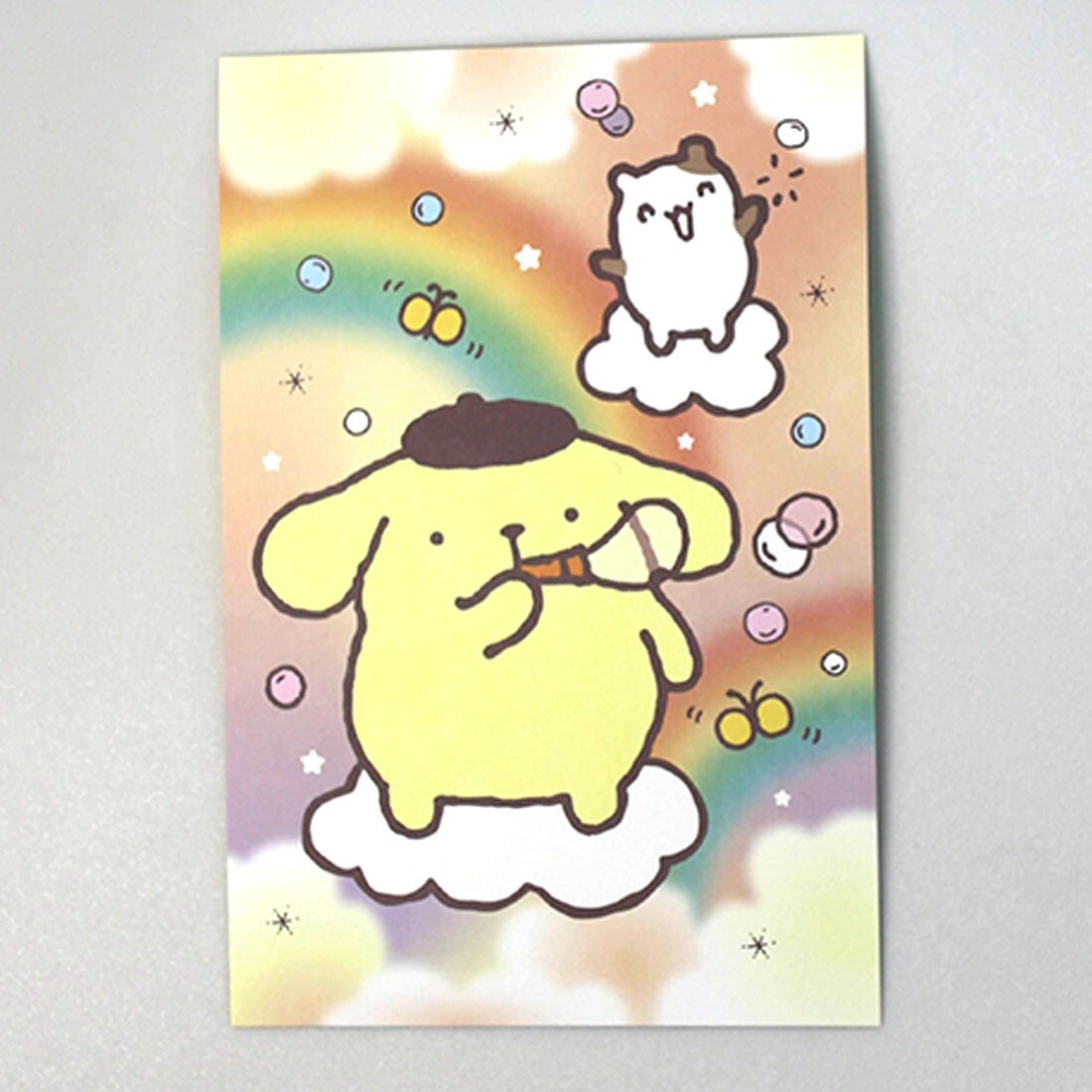 Pompompurin Postcards Sanrio Characters Rainbow of Colorful Cute for ...
